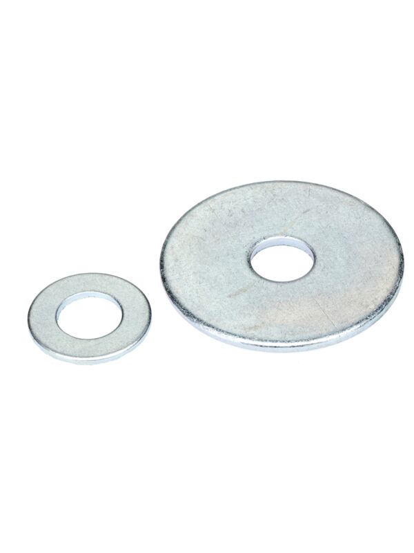 solid zinc washers