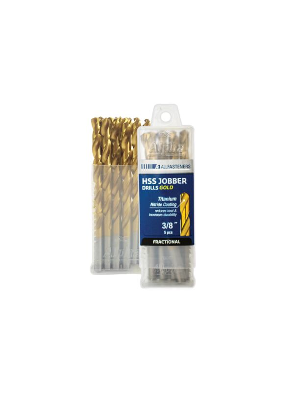 Titanium Jobber Drill Bits Gold