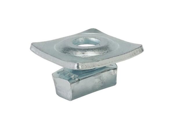 1/2-13 Strut Channel Nut with Washer Electro-Galvanized 50/Box