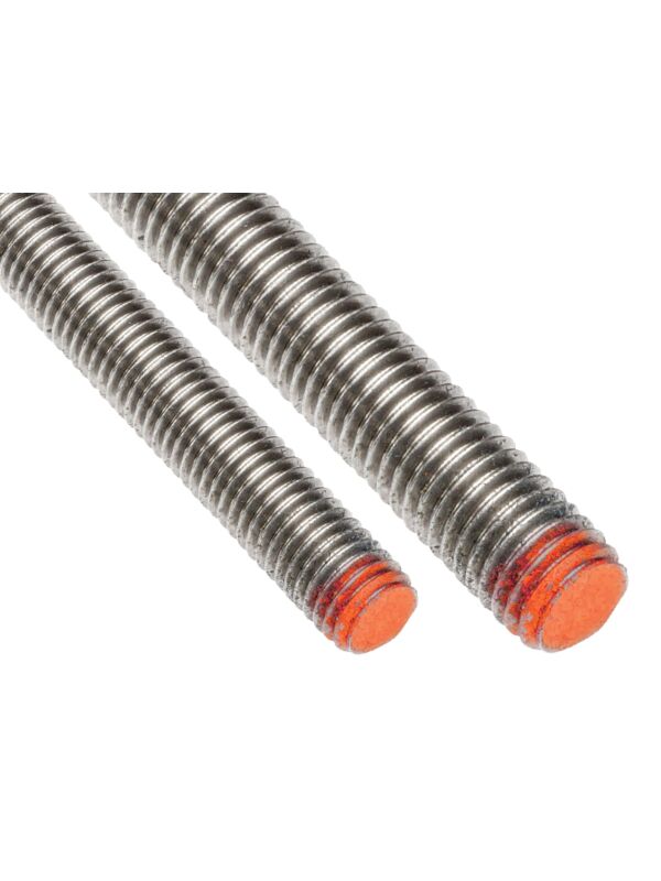 3/8-16 x 6ft Threaded Rod Gr 316 Stainless Steel 25/Tube